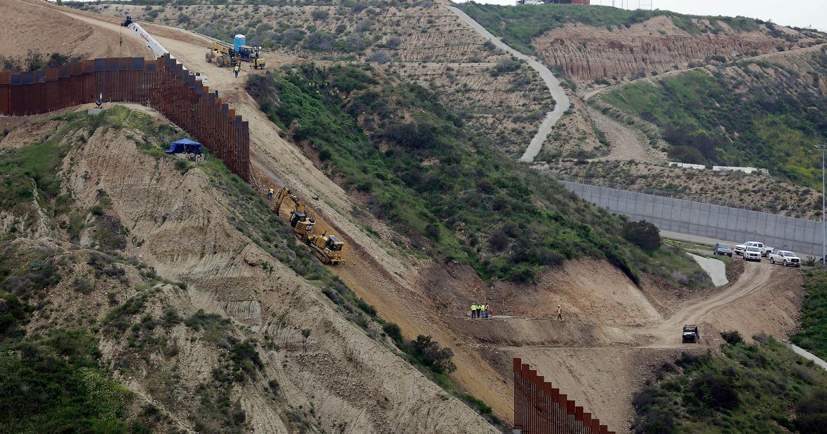 Homeland Security to repair damage created by border wall | The Seattle ...