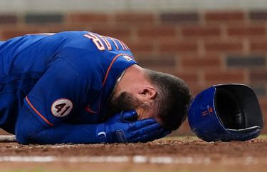 Mets’ Pillar has multiple nasal fractures after hit by pitch | The Seattle Times