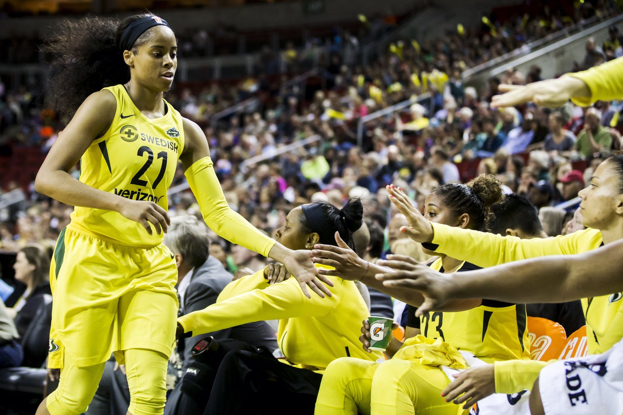 Jordin Canada has soared with the Storm. With a contract year on the ...