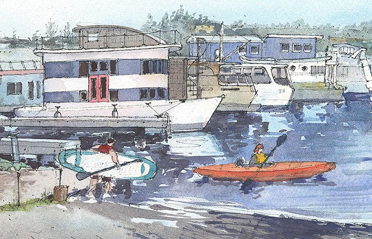 Seattle Sketcher Gabriel Campanario | The Seattle Times