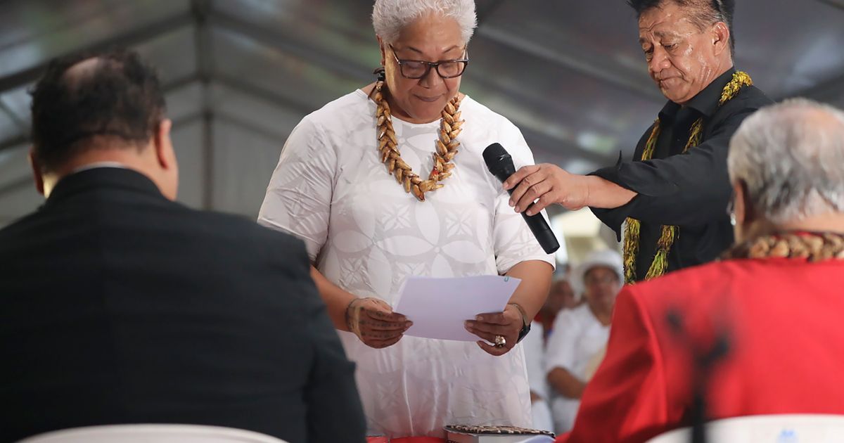 Samoa in crisis as elected leader locked out of Parliament | The ...