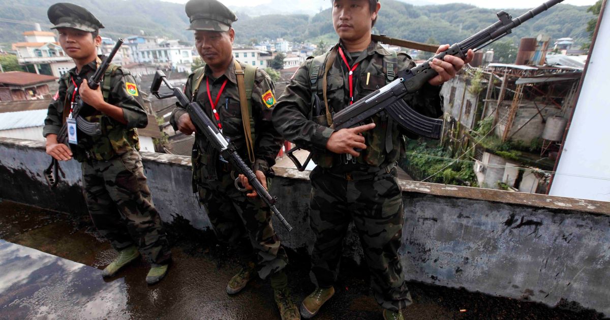 Ethnic guerrillas in Myanmar say they shot down helicopter | The ...