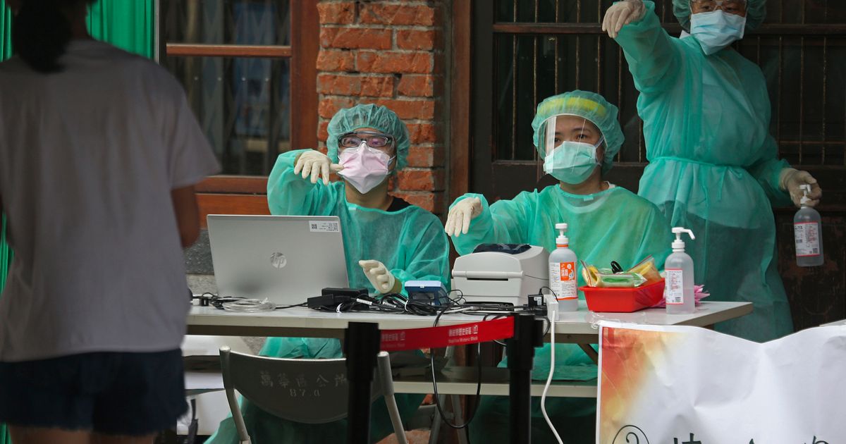 Taiwan struggles with testing backlog amid largest outbreak | The ...