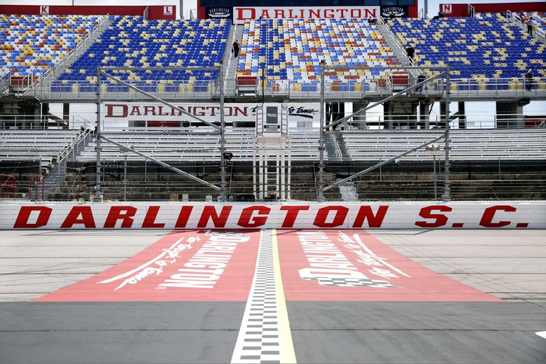 Empty Nascar Race Track