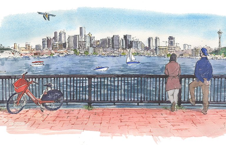 Seattle Sketcher Gabriel Campanario | The Seattle Times