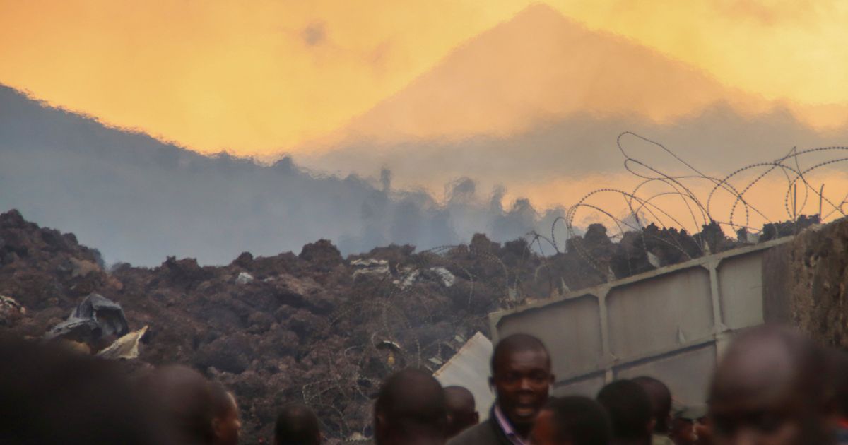 Thousands return home in east Congo after volcano eruption | The ...