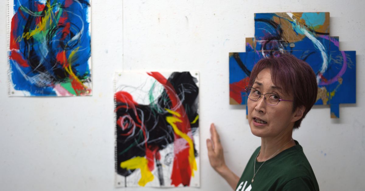 ‘Suffocated’: Art becomes form of protest against Olympics | The ...