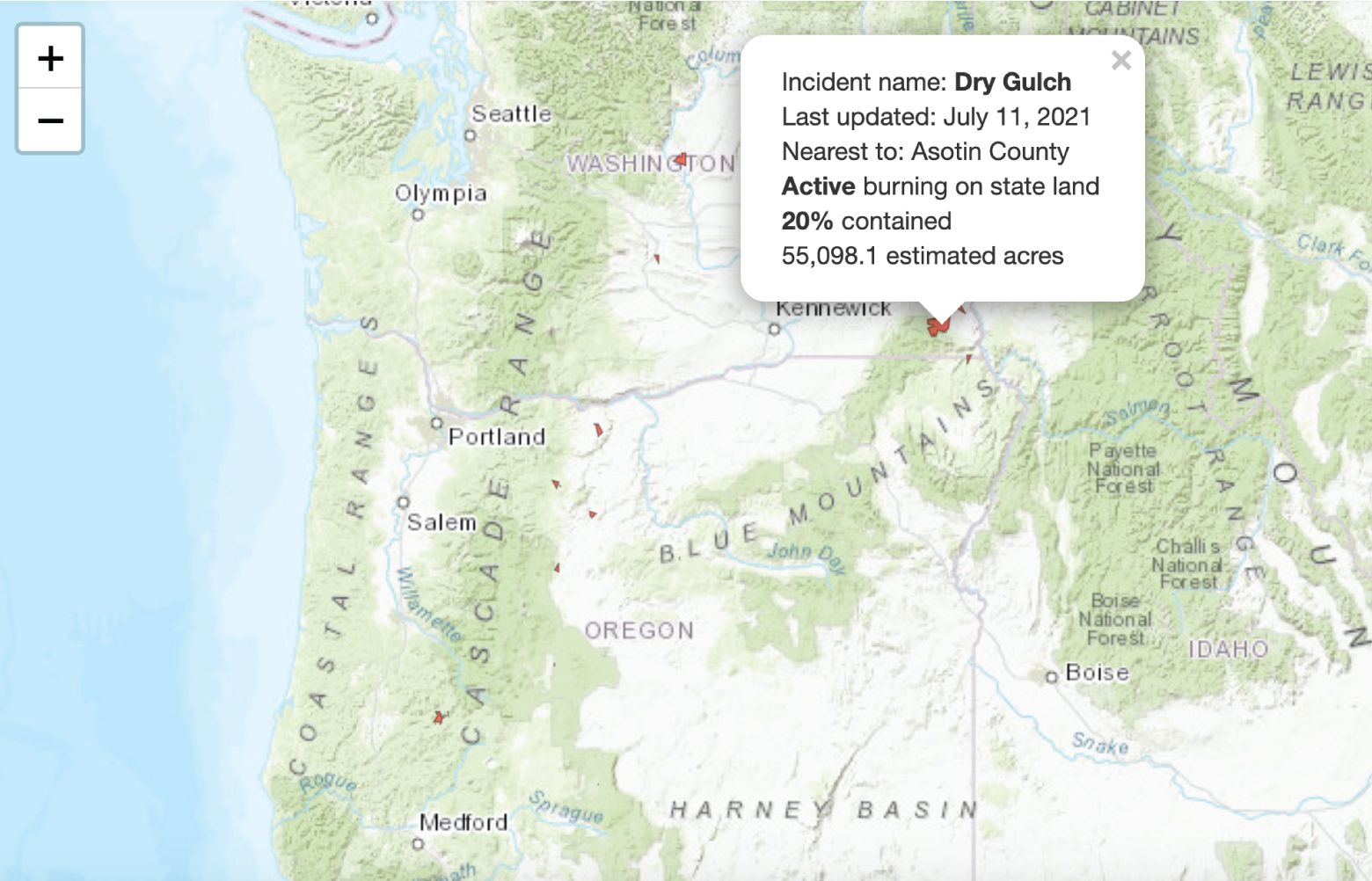 How bad is Oregon’s Bootleg fire? It’s generating its own weather | The ...