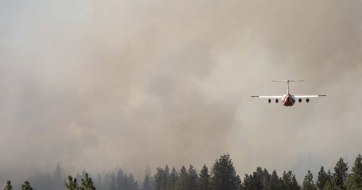 Wildfires burning near East Wenatchee and Cheney | The Seattle Times