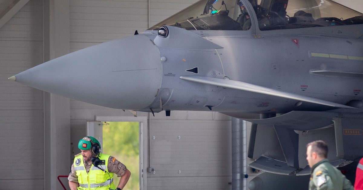 Fighter jets scramble, interrupt leaders in Lithuania | The Seattle Times