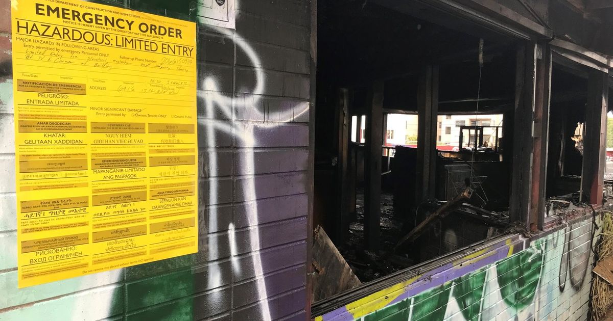 Fire leaves former site of beloved Zesto in Seattle a charred husk ...