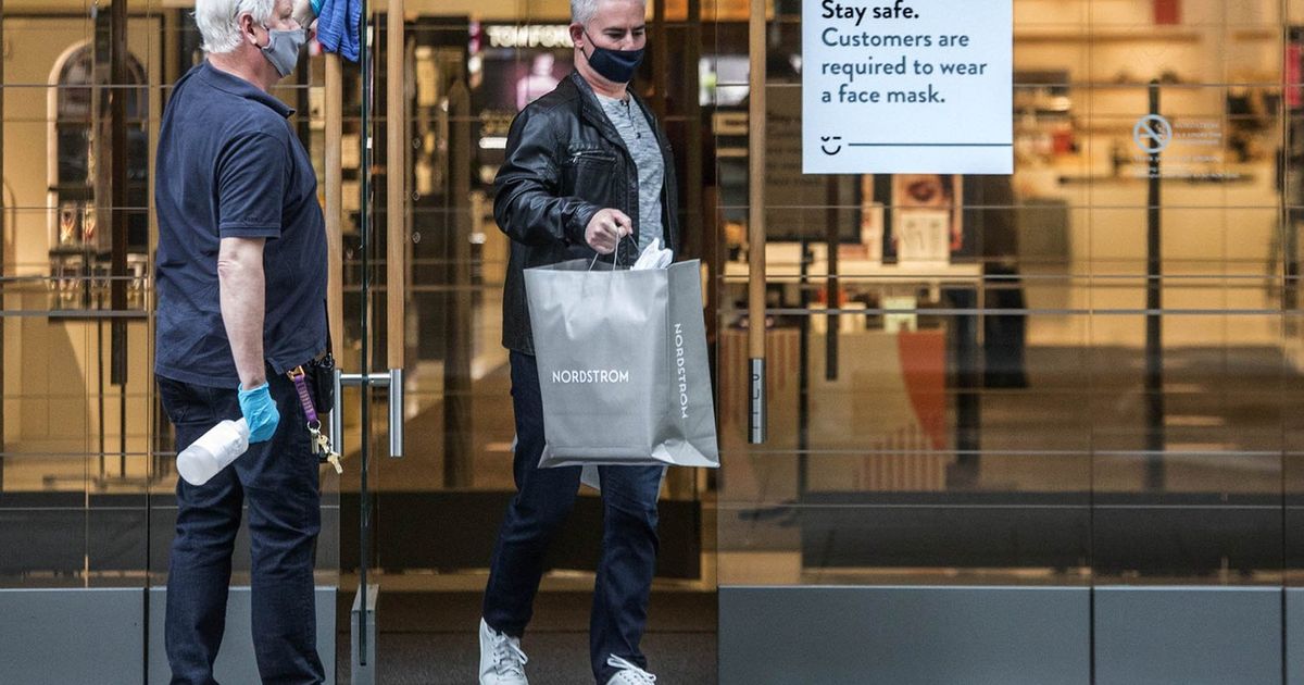 Nordstrom shares fall most since pandemic’s start as sales gains trail ...