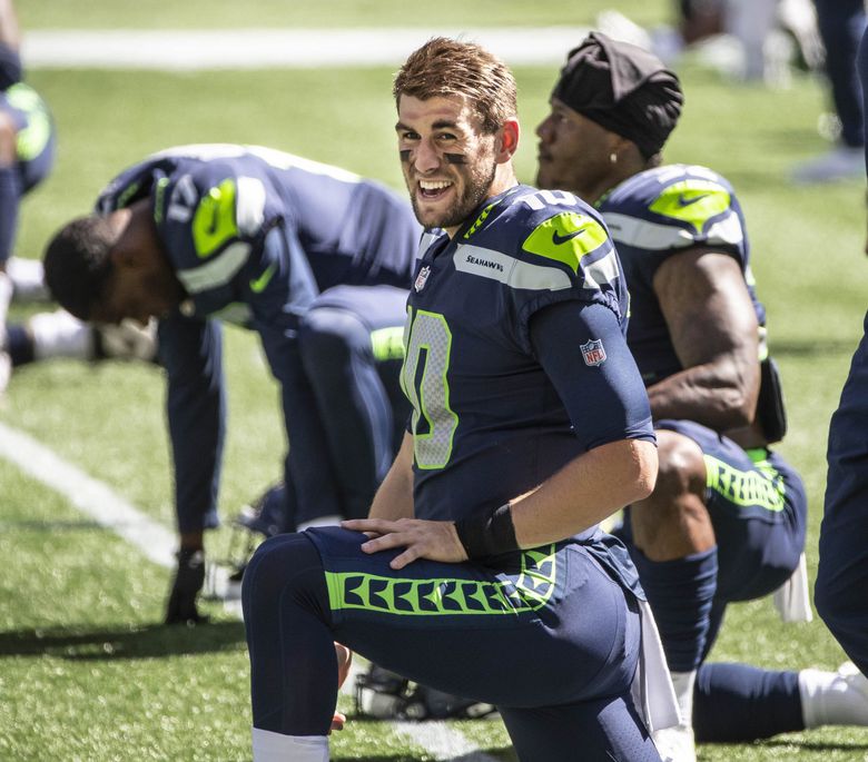 Danny Etling in two preseason appearances: 7/9 123 YDS, 1 TD, 155.8 ...