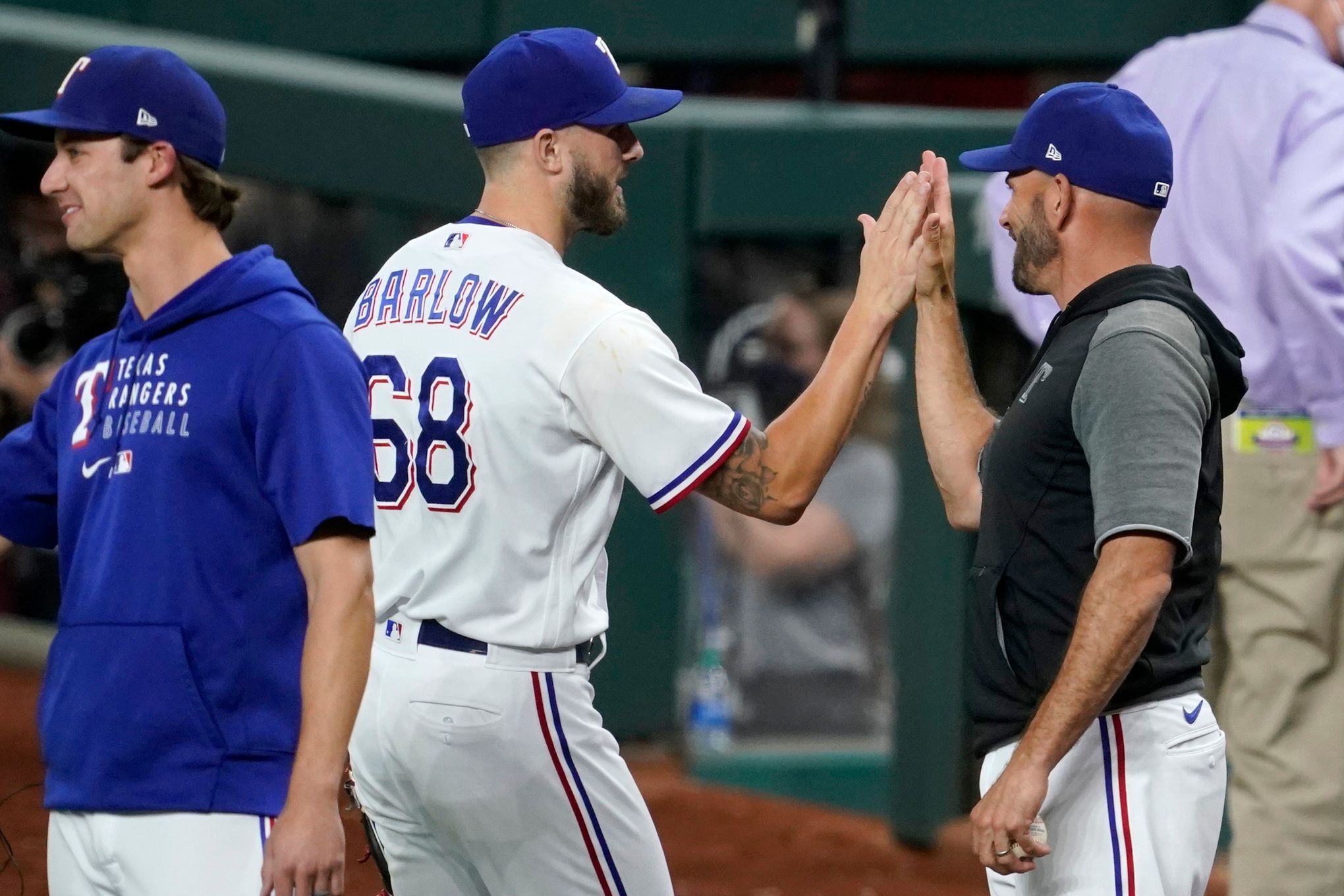 Alexy nearly flawless in debut as Rangers beat Rockies 4-3 | The ...