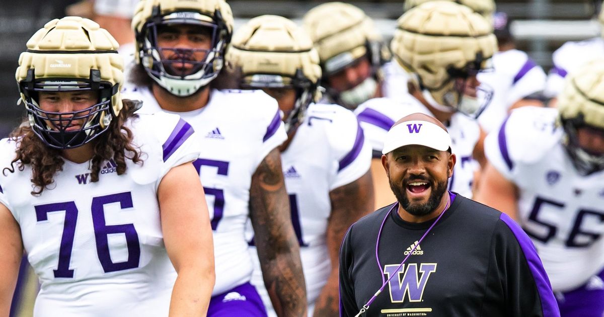 Husky football coach Jimmy Lake has high standards for program, and we ...