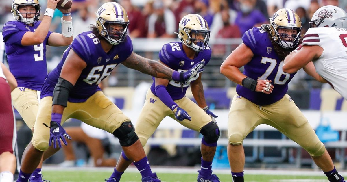 Have the UW Huskies’ offensive-line issues been resolved? We’ll find ...