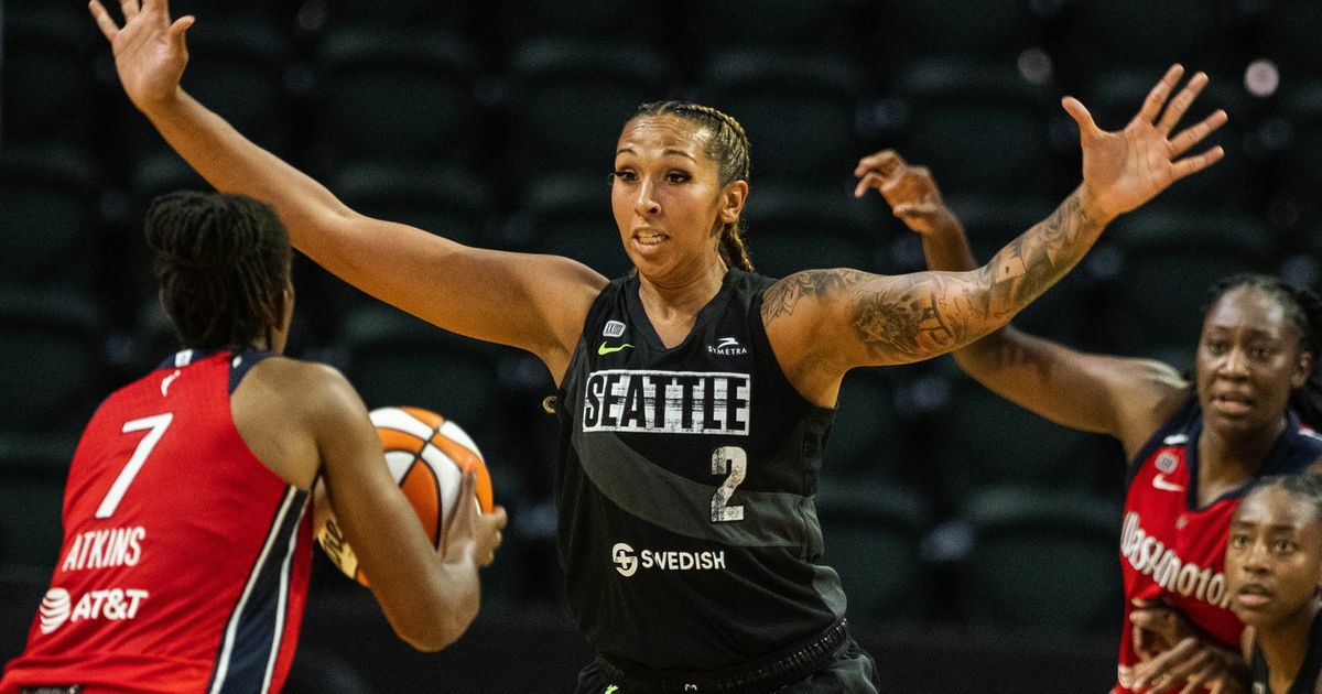 Mercedes Russell having breakout season for Storm | The Seattle Times