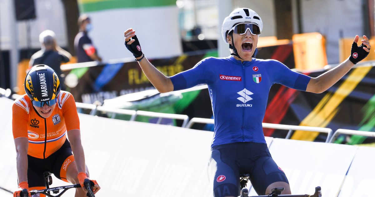 Italian rider Balsamo upsets Dutch at cycling worlds | The Seattle Times