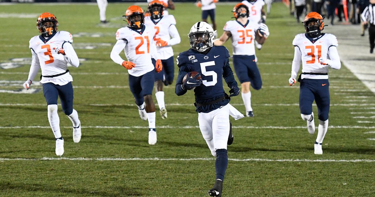 Penn State’s Jahan Dotson still focused on improvement | The Seattle Times