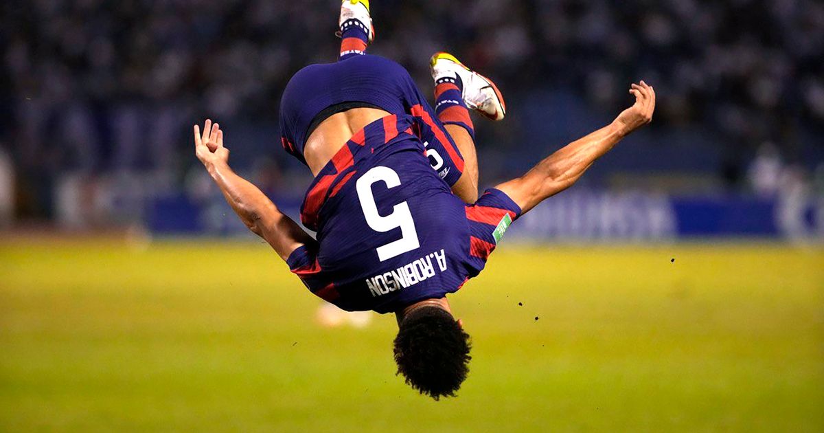 Self-proclaimed Jedi, Robinson impresses with goals and flip | The ...