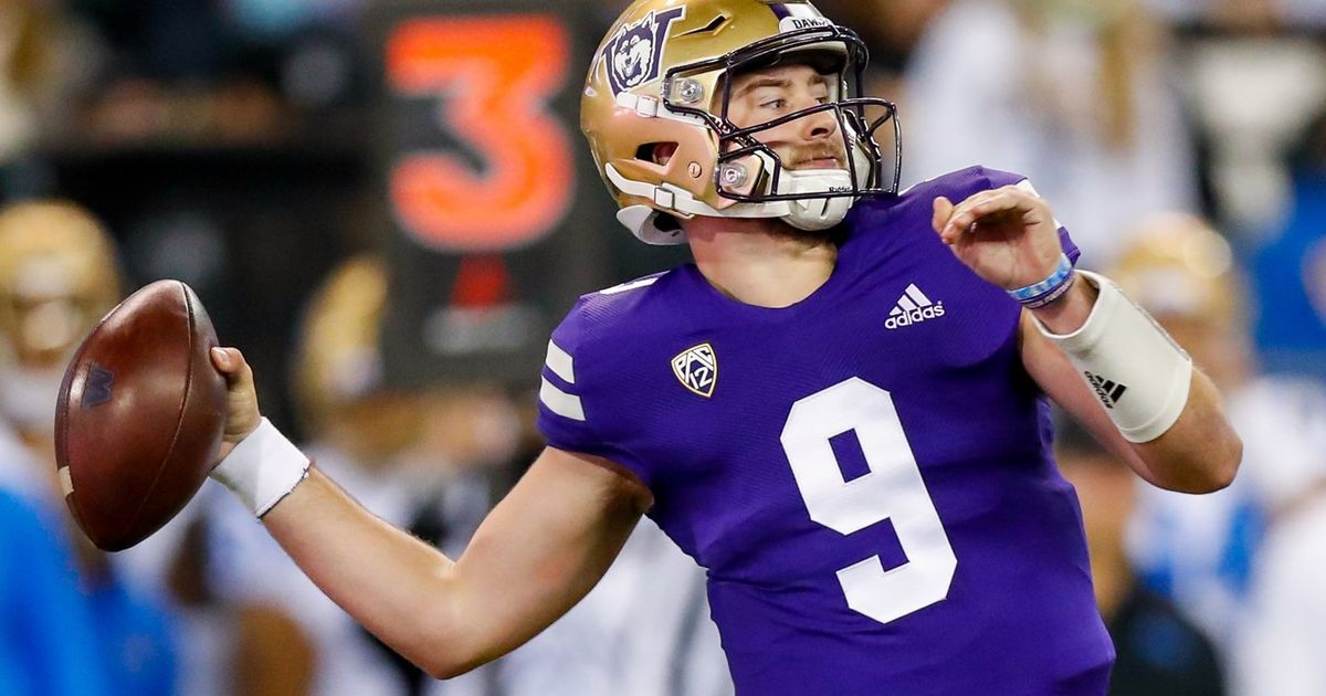UW’s Dylan Morris adds to Pac-12 interceptions lead vs. UCLA, but Jimmy ...