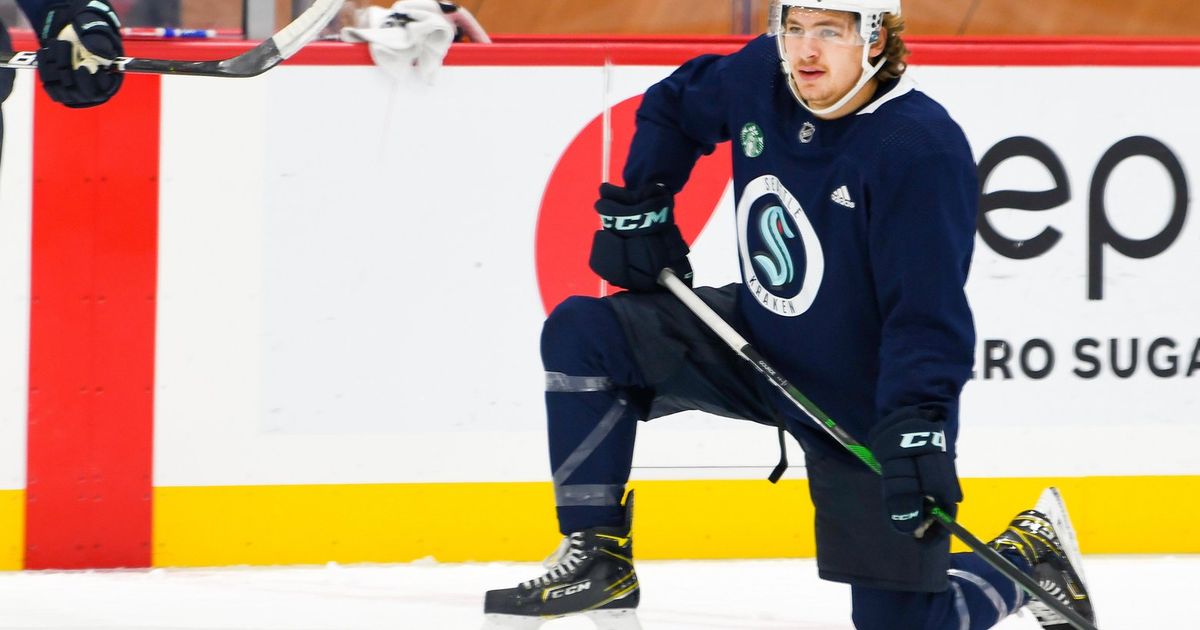 Kraken’s Yanni Gourde returns early, makes debut vs. Devils | The ...