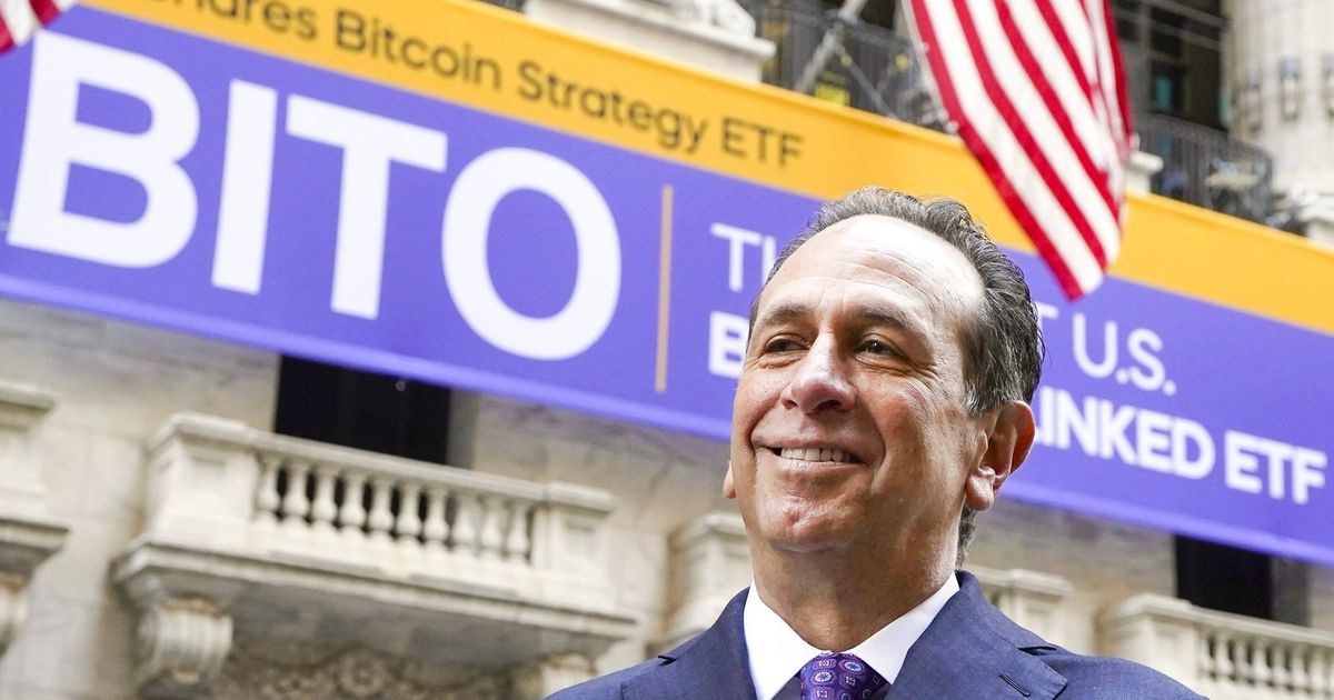 Bitcoin hits record high after crypto investment fund debut | The ...