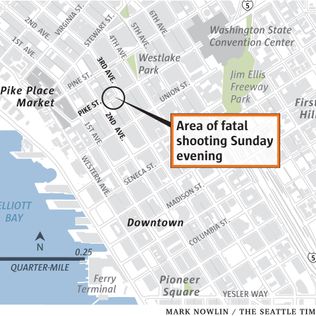 Man killed in downtown Seattle shooting Sunday night | The Seattle Times