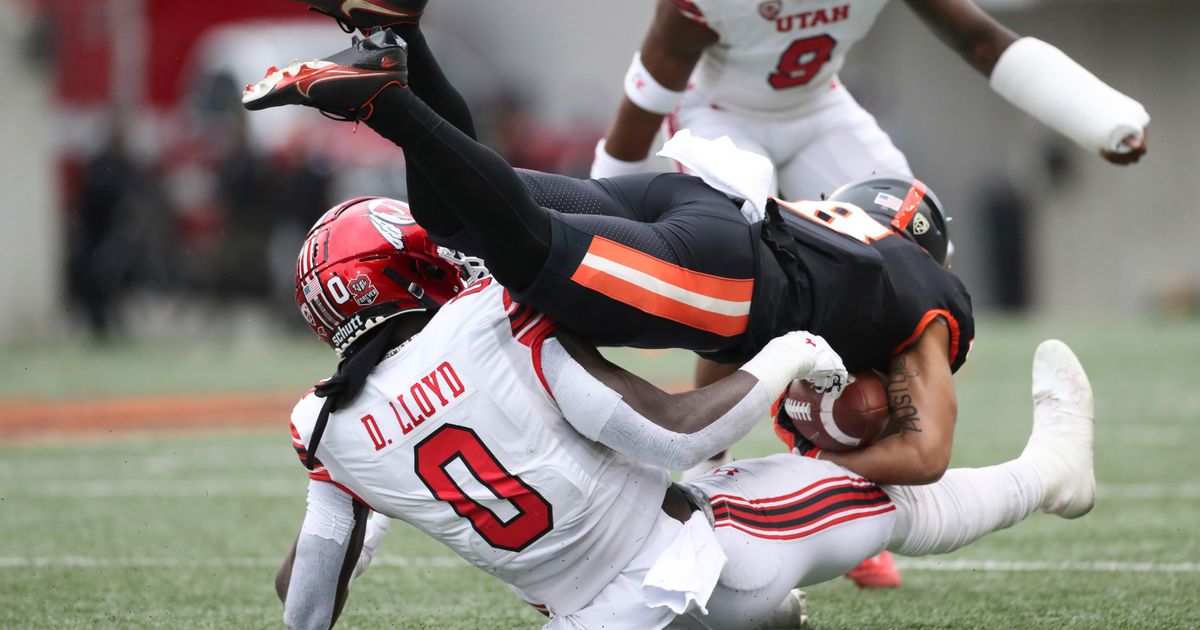 Musgrave, Baylor help Oregon State overcome Utah 42-34 | The Seattle Times