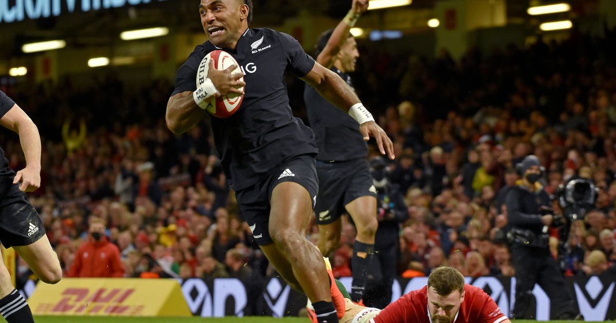 All Blacks run in 7 tries in 54-16 rugby rout of Wales | The Seattle Times