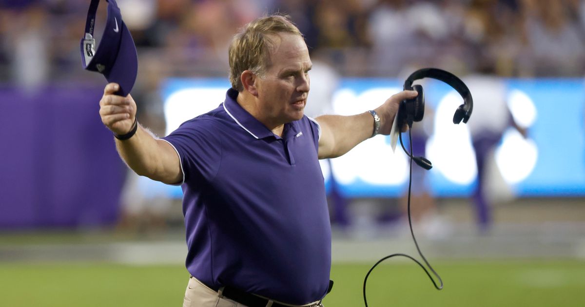 Patterson’s abrupt ending at TCU unimaginable not long ago | The ...