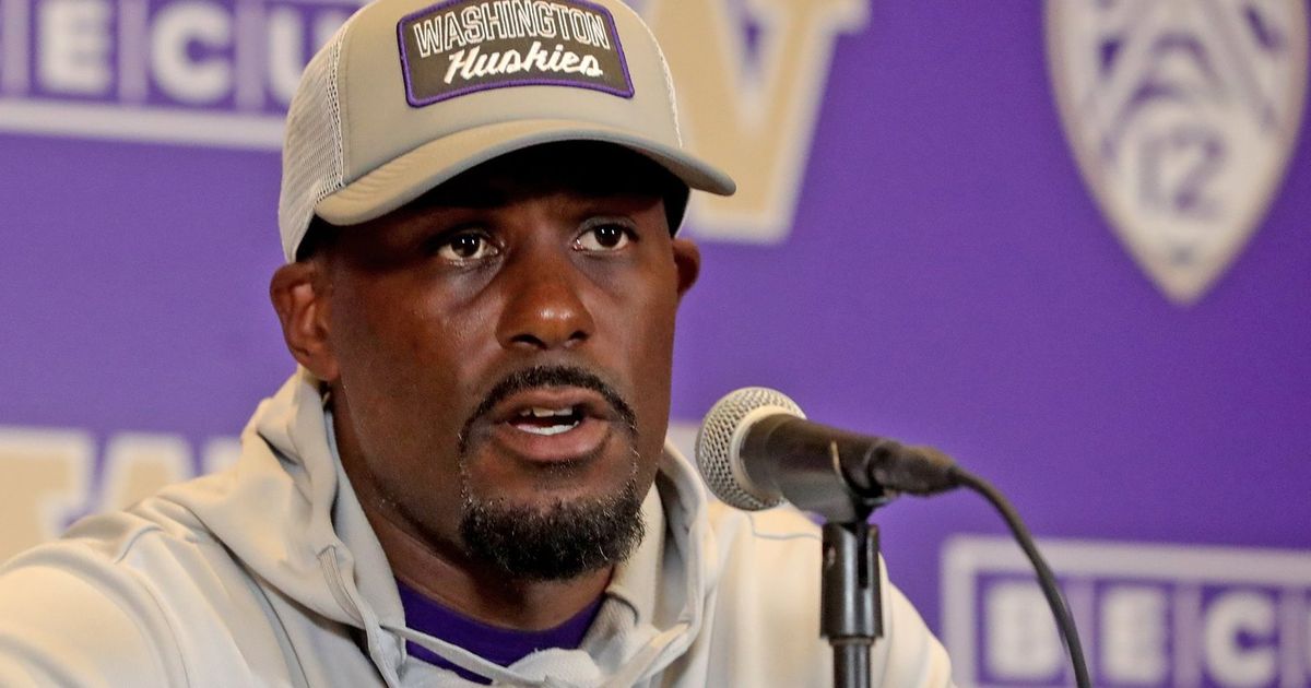 UW Huskies wide receivers coach Junior Adams accepts same position at ...