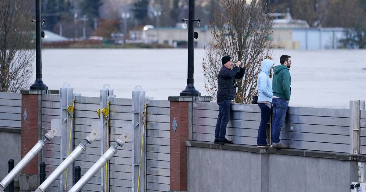 Floodwall spares Mount Vernon from Skagit River floodwaters | The ...