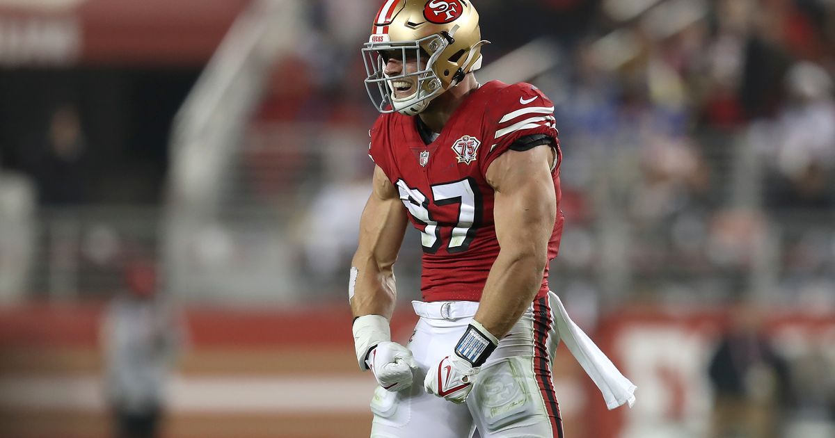 Bosa is back at rookie level, leading 49ers’ defense | The Seattle Times