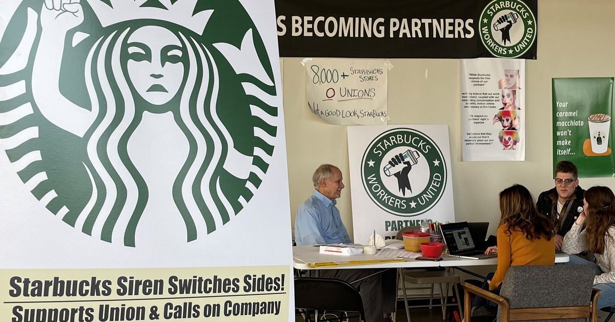 Starbucks fights expanding unionization effort at its stores | The ...