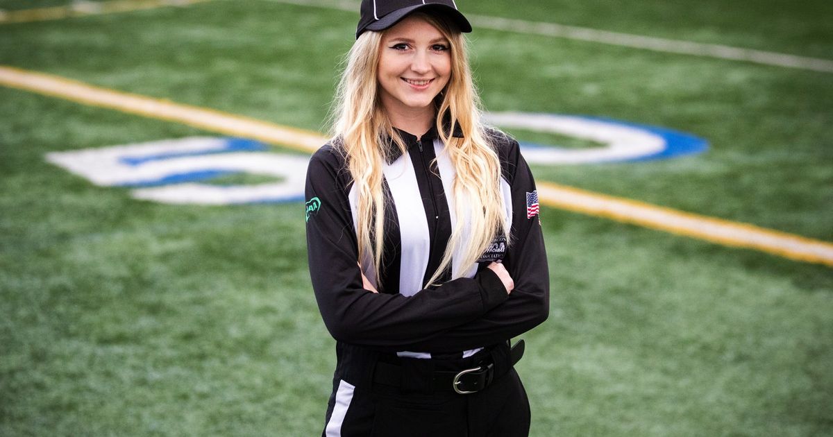 Kaila Olin embraces trail-blazing role as first woman to officiate ...