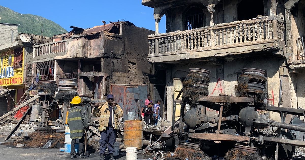 Fireball from overturned tanker kills 75 in Haiti: official | The ...