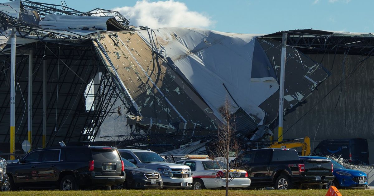 Anguish and gratitude as tornado slashed through Amazon warehouse ...