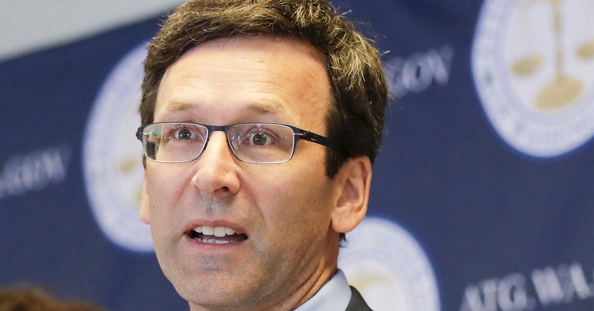 WA attorney general tests positive for COVID-19 | The Seattle Times