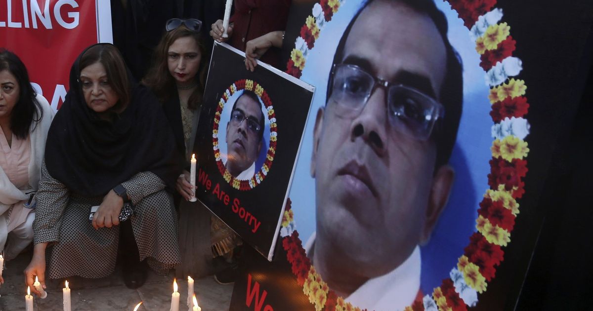 The mob killing of a foreign factory manager in Pakistan comes amid ...