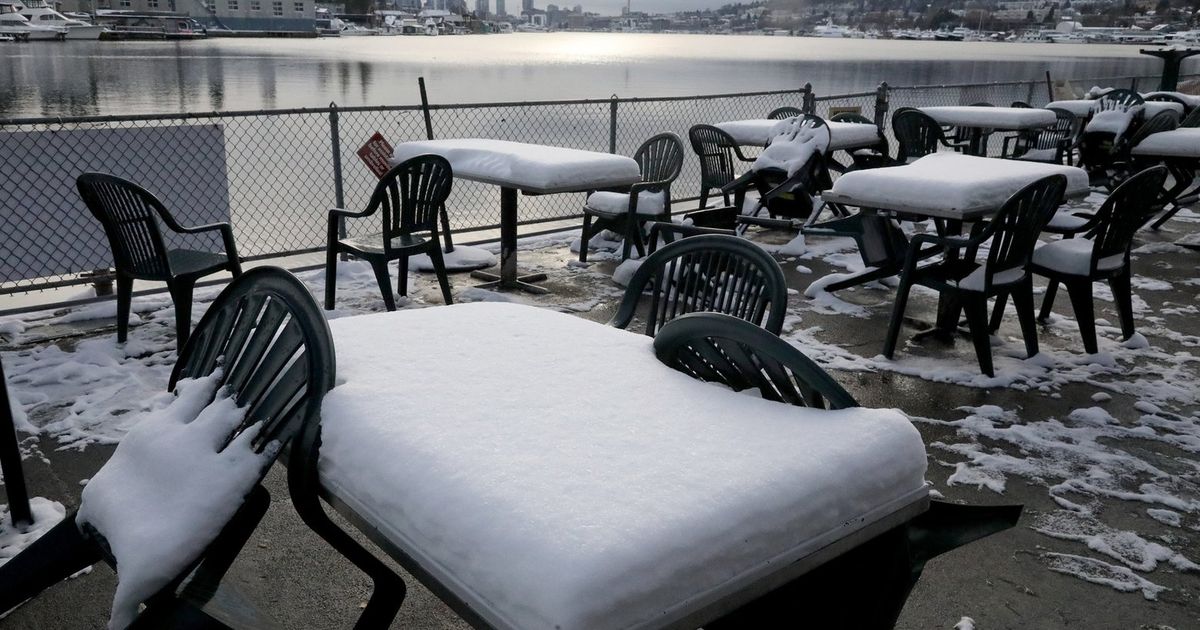 More snow and cold on way to Seattle area before warmup | The Seattle Times