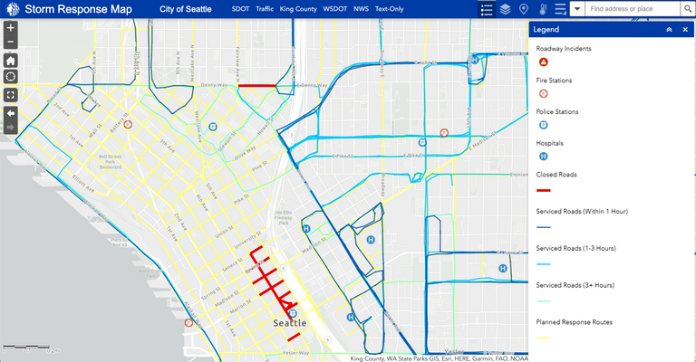 Weather updates: Inches of snow fall in Seattle on Sunday, with more ...