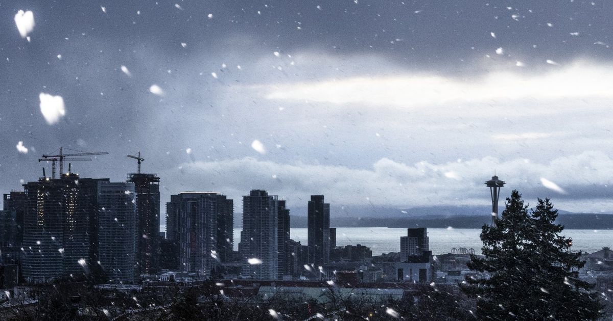 Snow has arrived in the Seattle area, with more to come as temperatures ...