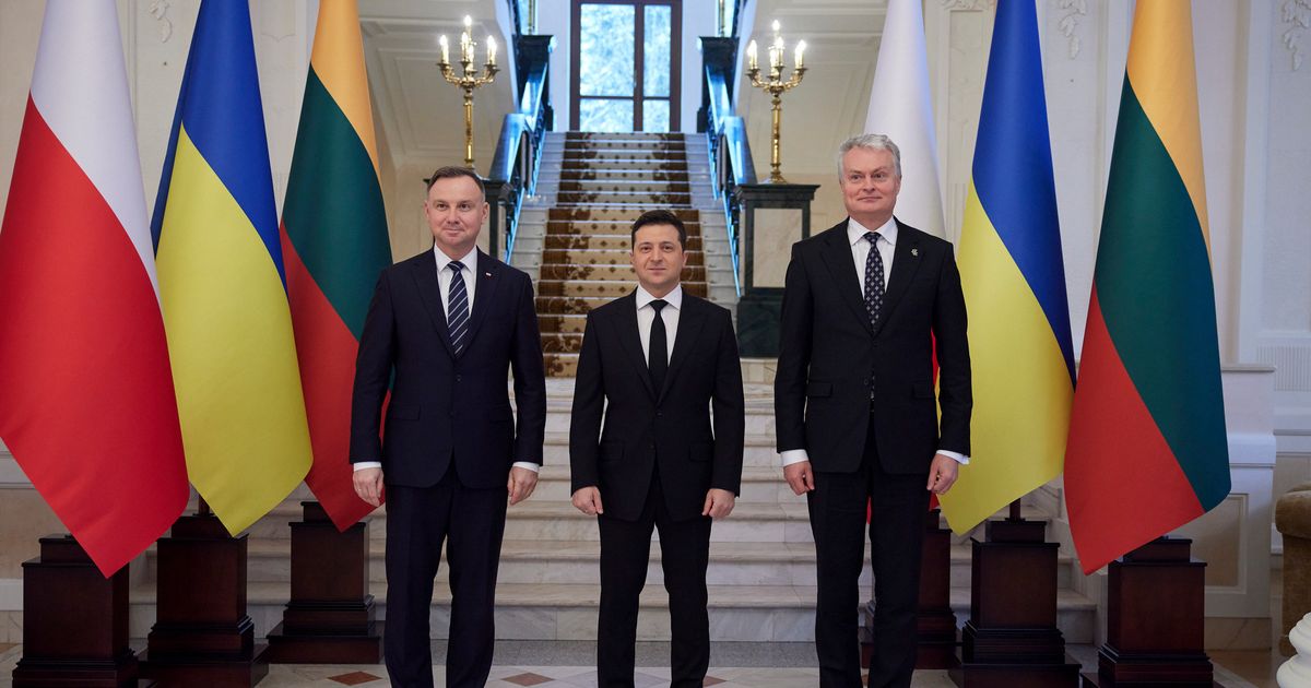 Poland, Lithuania back Ukraine, urge Russia sanctions | The Seattle Times