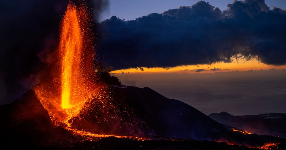Spanish island volcano eruption hits local record of 85 days | The ...