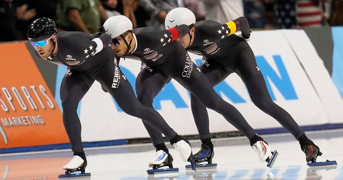 US sets world record, Dutch sweep at World Cup speedskating | The ...