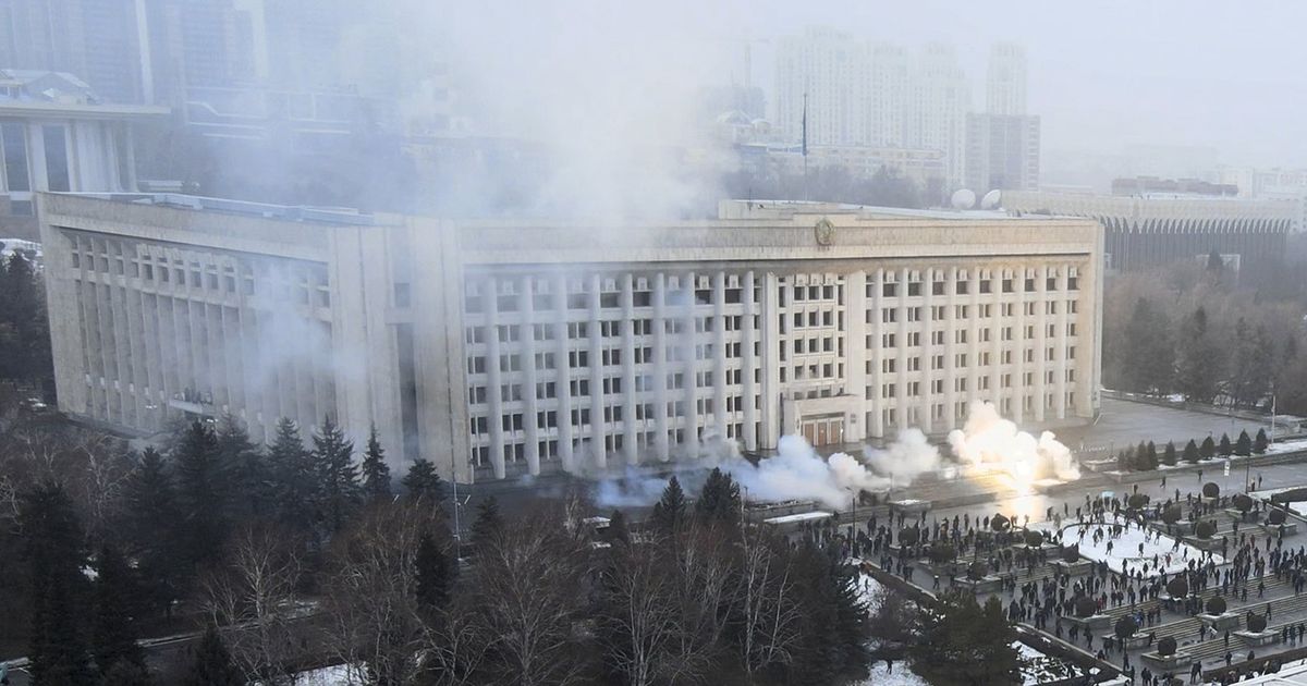 Dozens Of Protesters 12 Police Dead In Kazakhstan Protests The