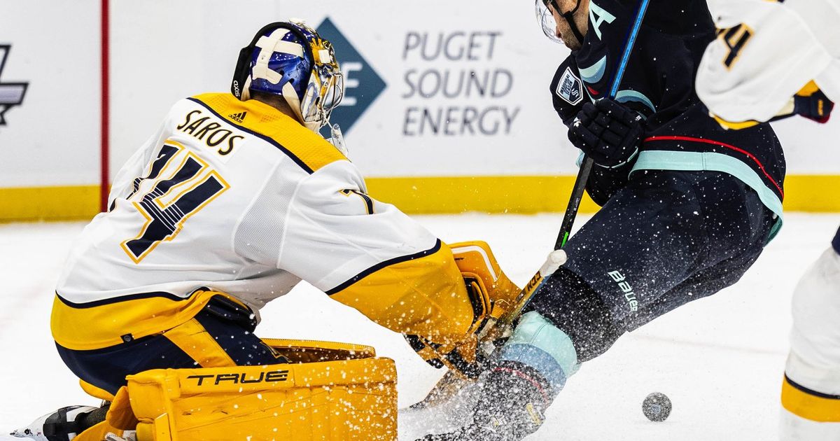 Photos: Predators at Kraken | The Seattle Times