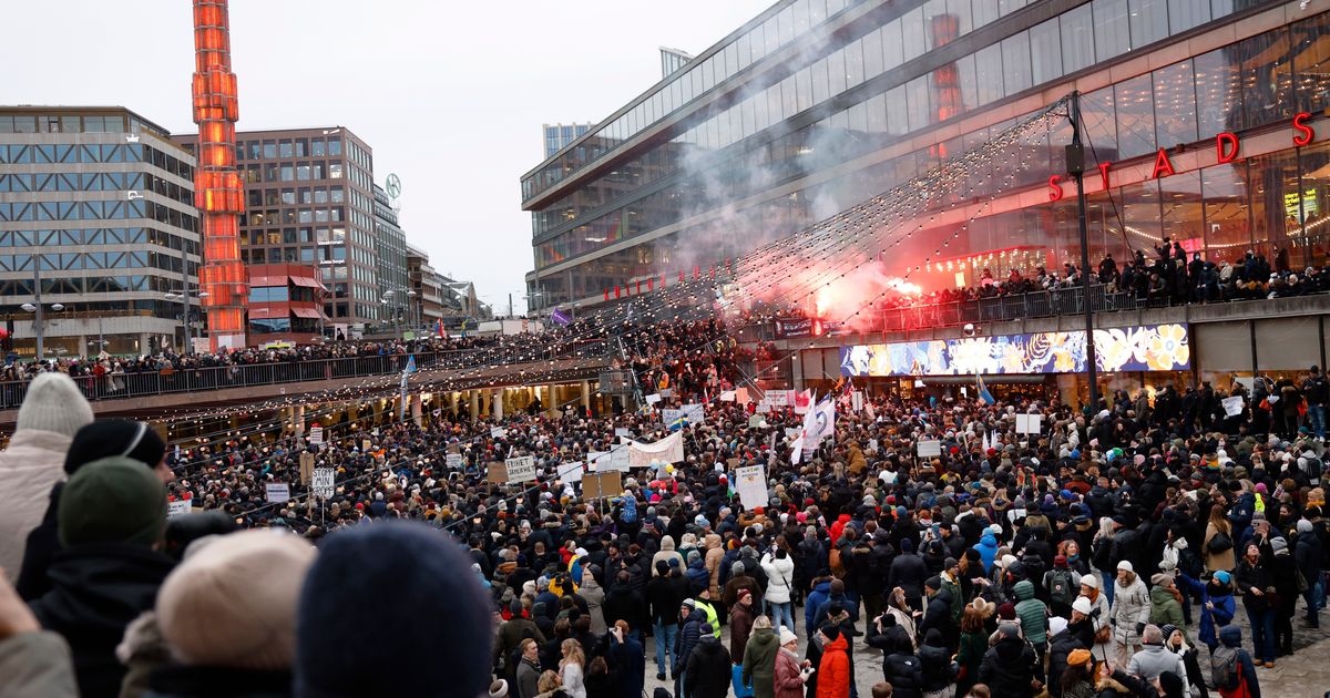 Vaccine passport protests in Europe draw thousands of people | The ...