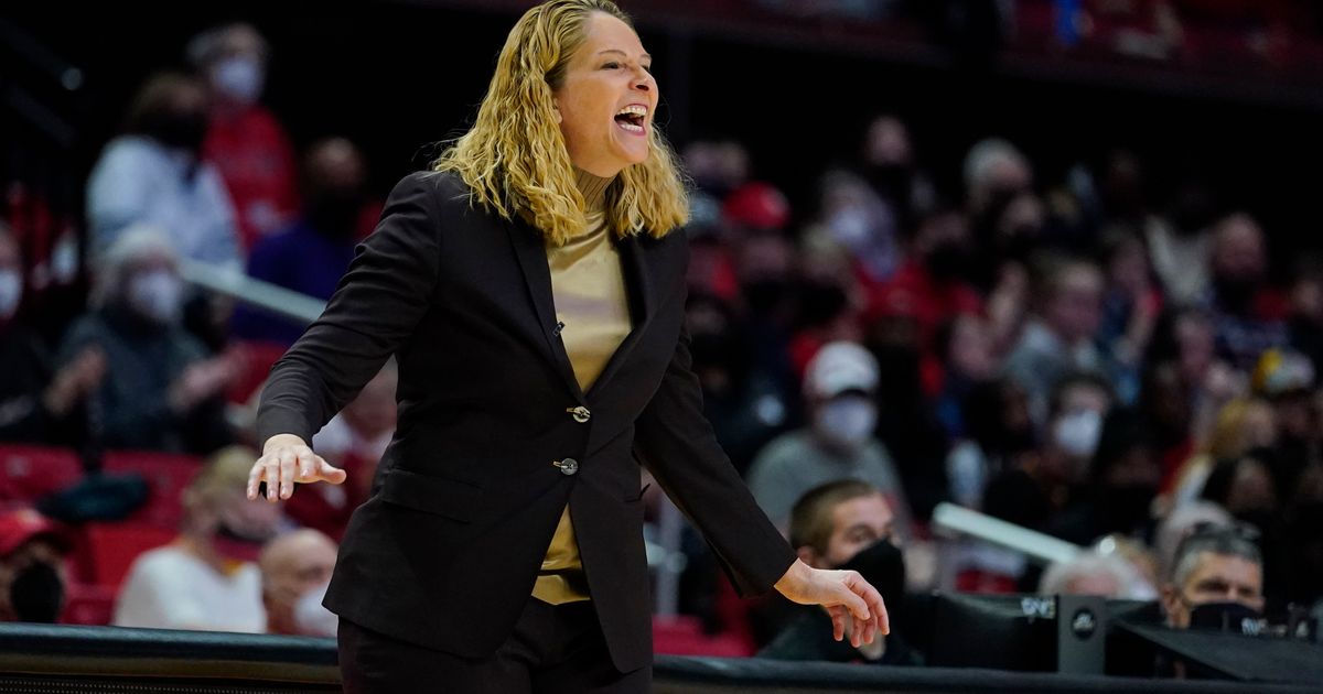 No. 12 Maryland women roll in Frese’s return to bench | The Seattle Times